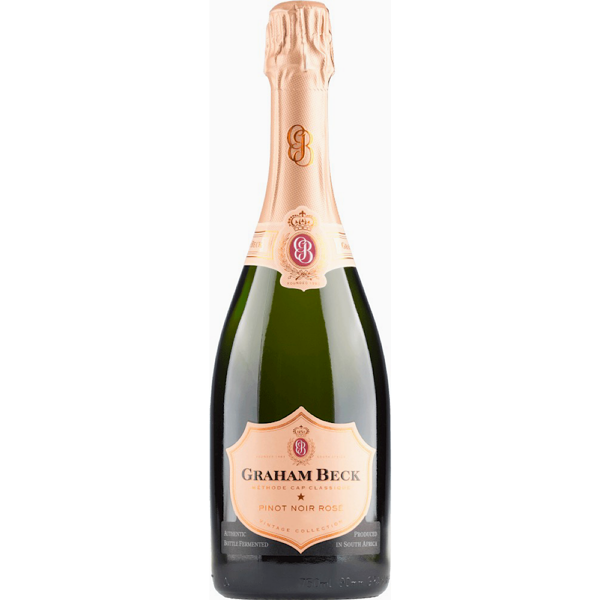 Graham Beck Brut Rose Vintage Rose 2019 75cl – North & South Wines