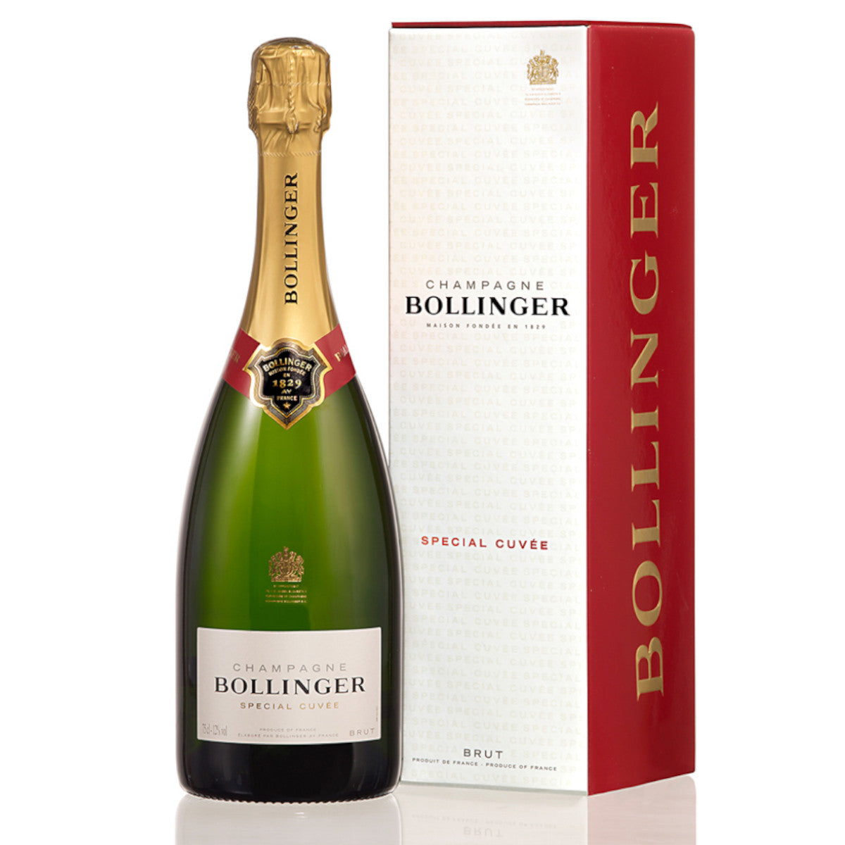 Bollinger Special Cuvée NV Champagne Gift Box 6 Bottle Case 75cl ...
