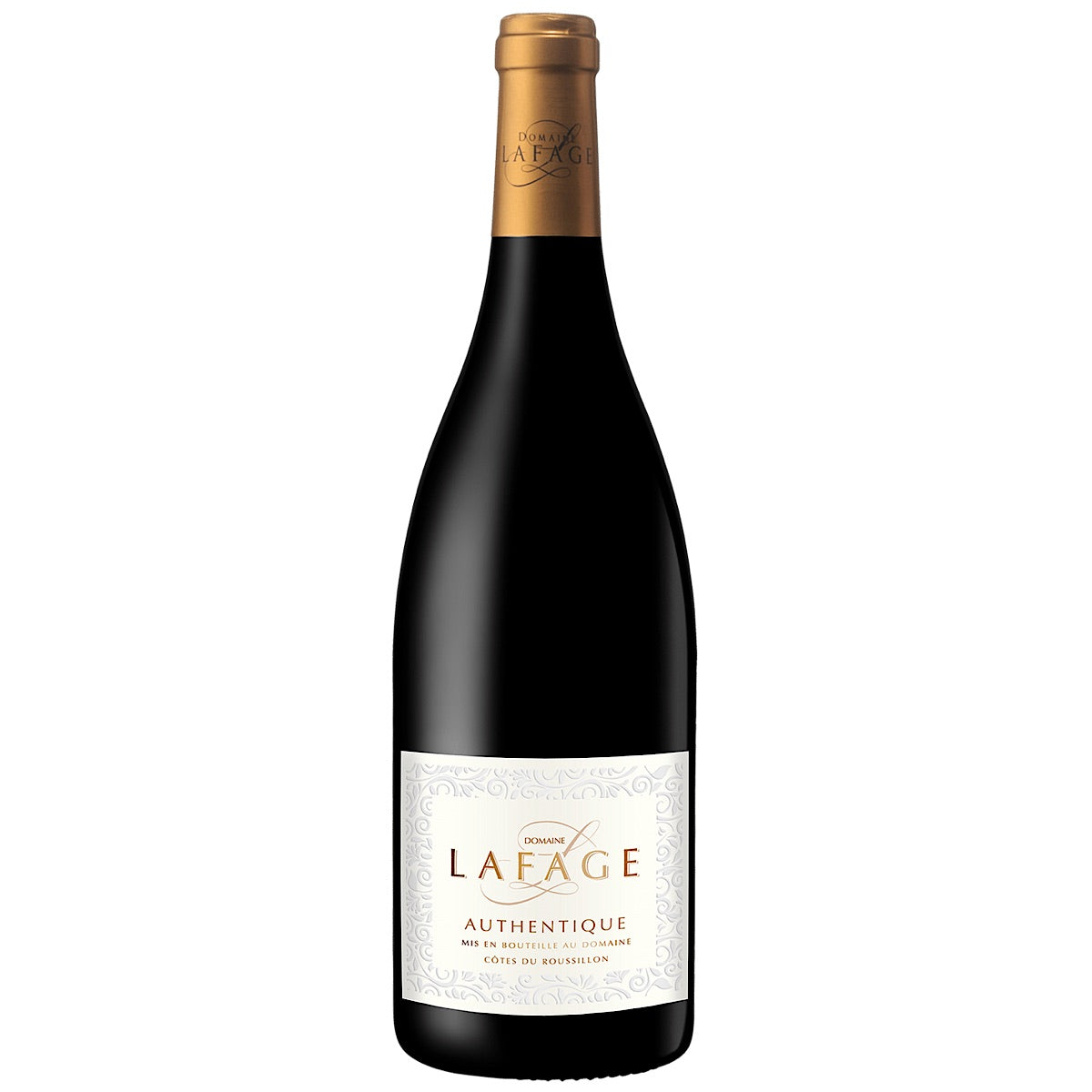 Domaine Lafage Cotes du Roussillon Rouge Authentique 6 Bottle Case 75c ...