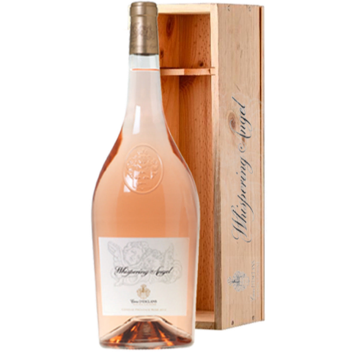 Whispering Angel Rosé Salmanazar 2024 9 Litre in Wooden Box – North ...